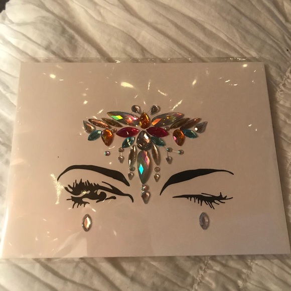 Makeup | Festival Rave Face Gem Jewel Sticker | Poshmark
